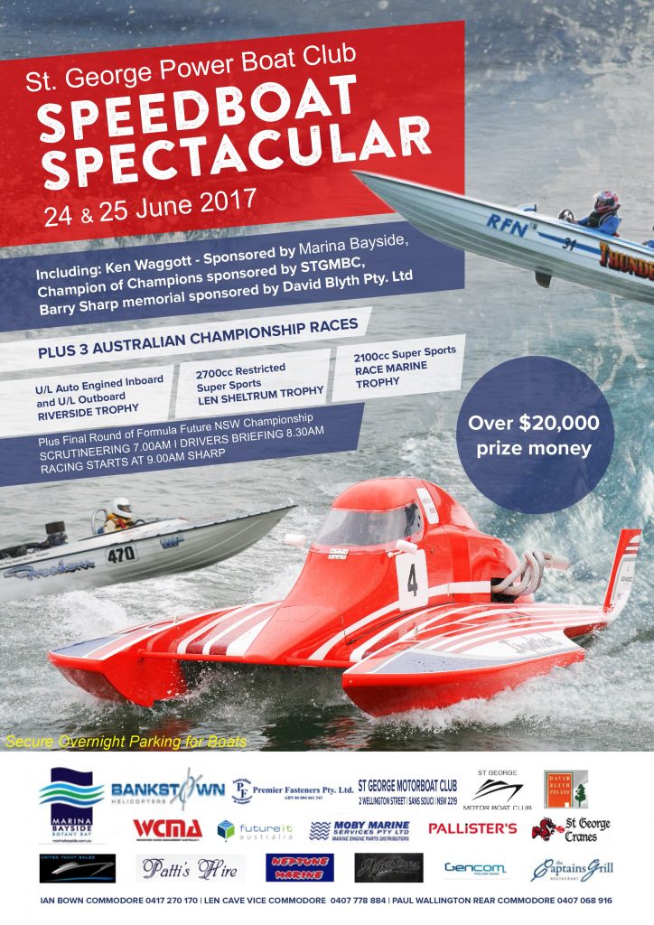Speedboat Spectacular | St. George Power Boat Club